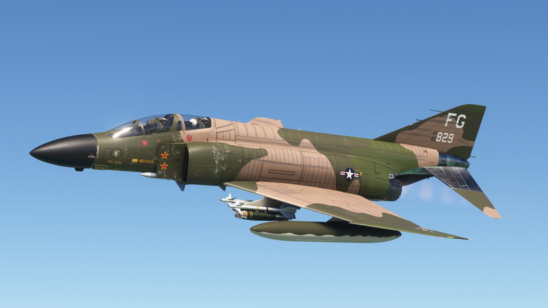 DC Designs F-4 Phantom Liveries for Microsoft Flight Simulator | MSFS