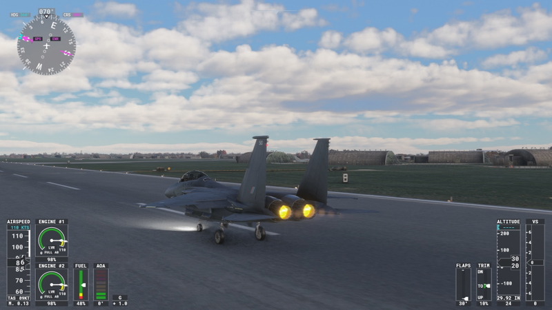 DC Designs F15E Generic Royal Air Force for Microsoft Flight Simulator ...