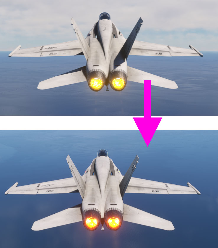 DC Designs F/A-18C Afterburner Color Replacement Texture FA18C F18C V1 ...