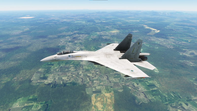 DC Designs SU-27 Flanker Liveries のために Microsoft Flight Simulator | MSFS