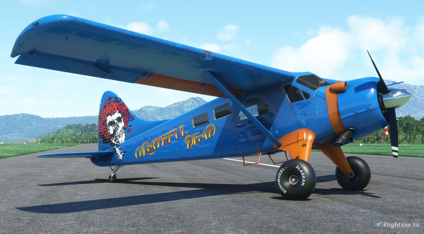 de Havilland Canada DHC-2 Beaver "Bertha" Grateful Dead Livery для ...