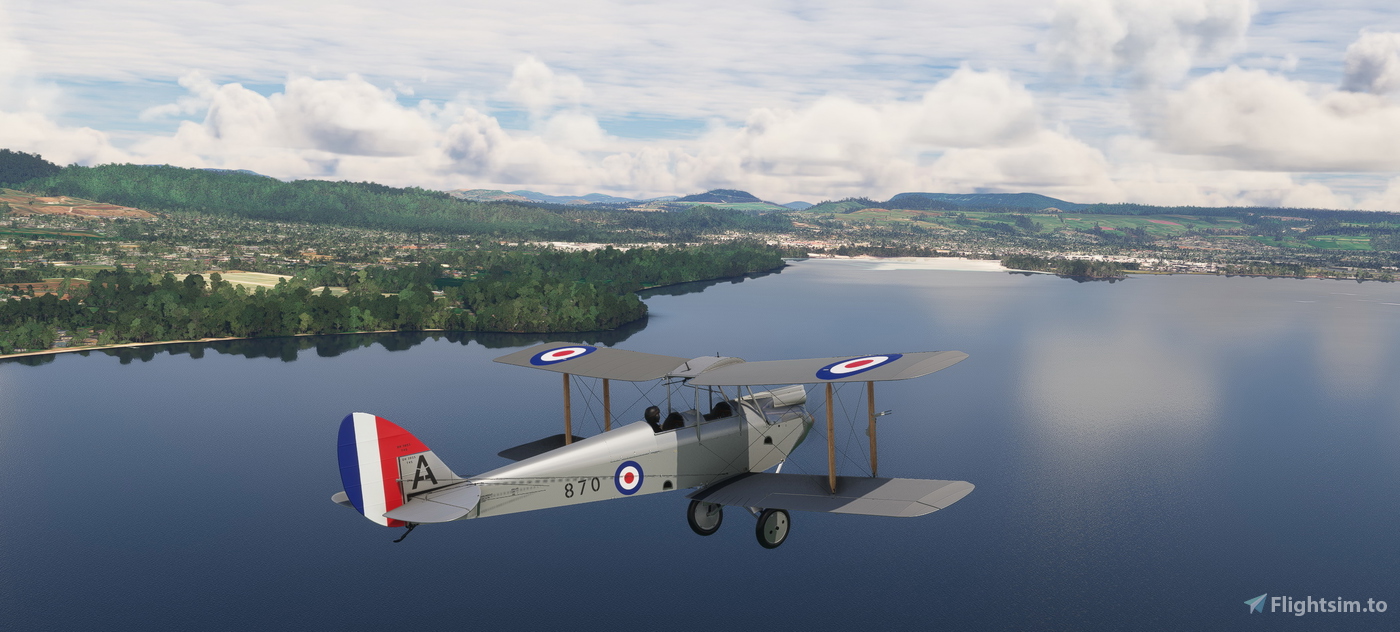 de Havilland DH-60 Gipsy Moth New Zealand Air Force #870 for Microsoft ...