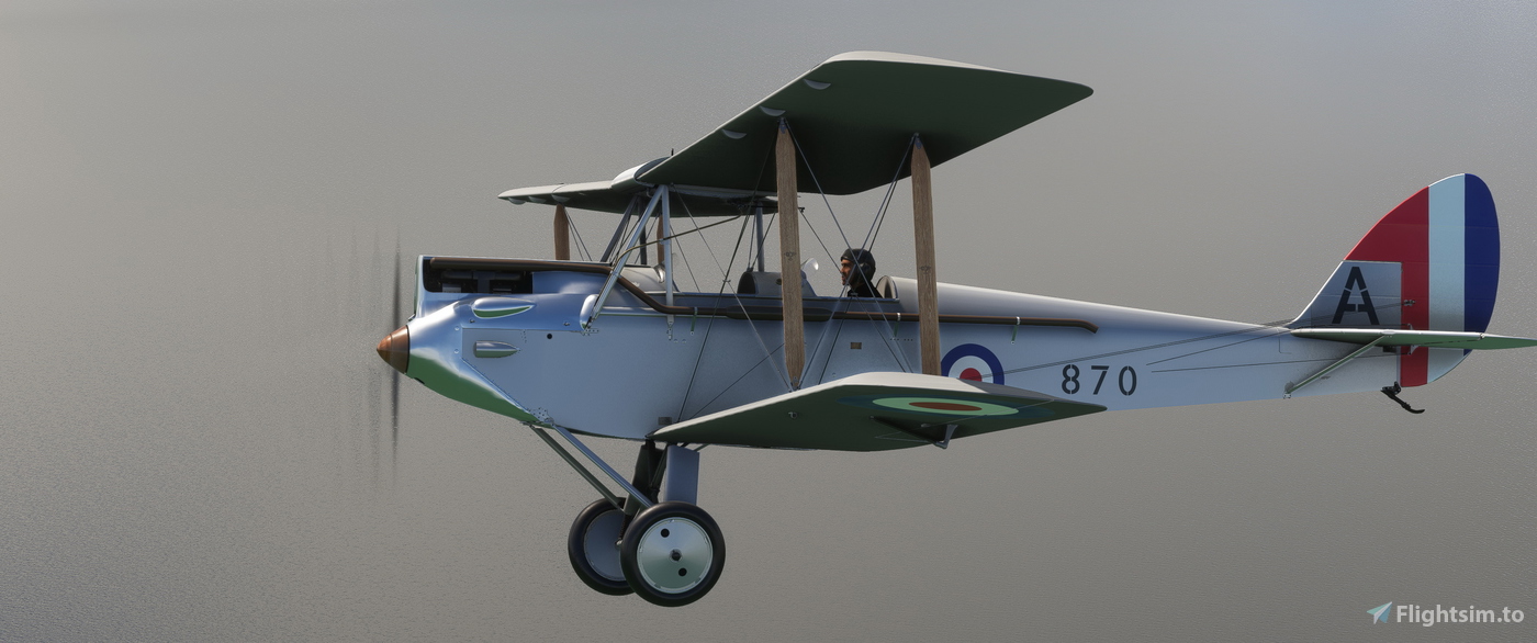 de Havilland DH-60 Gipsy Moth New Zealand Air Force #870 for Microsoft ...
