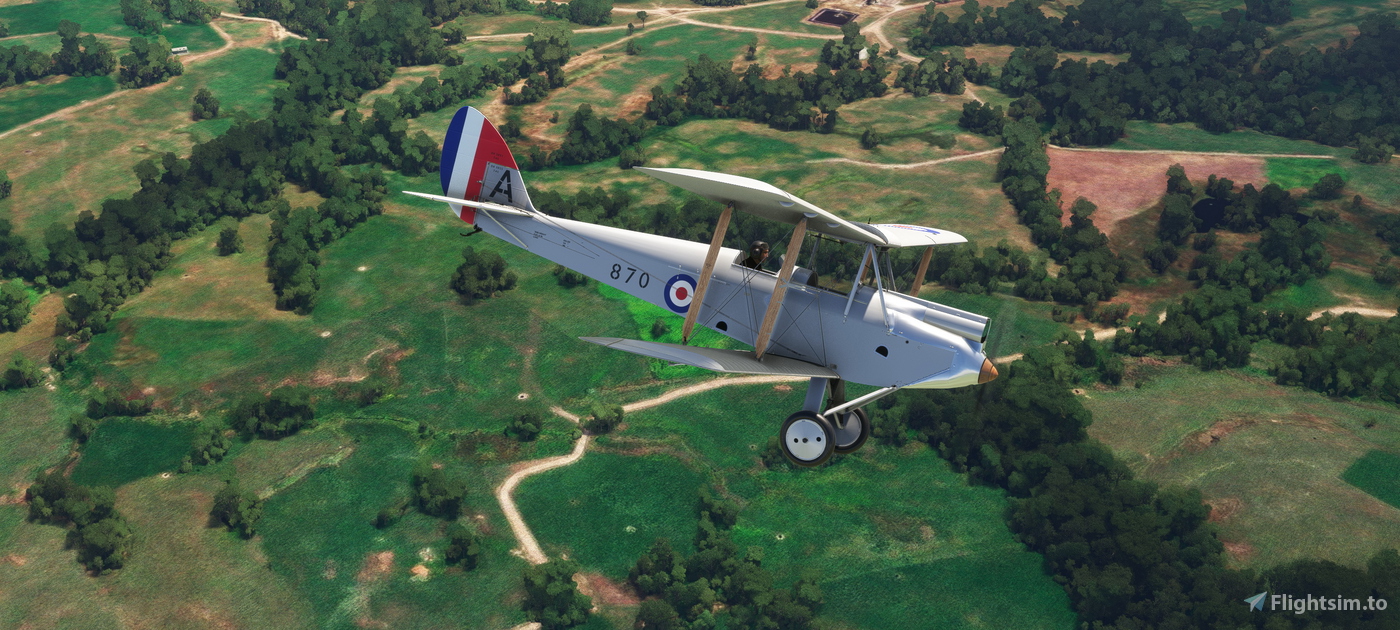 de Havilland DH-60 Gipsy Moth New Zealand Air Force #870 for Microsoft ...