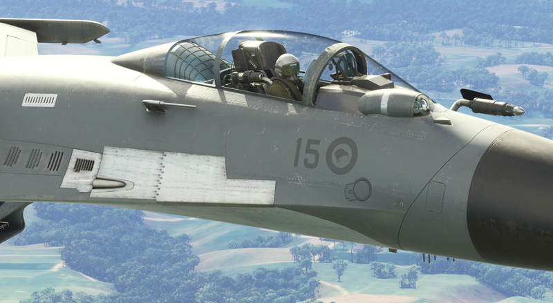 Deimos Su27 Flanker : RNZAF NZ6215 for Microsoft Flight Simulator | MSFS