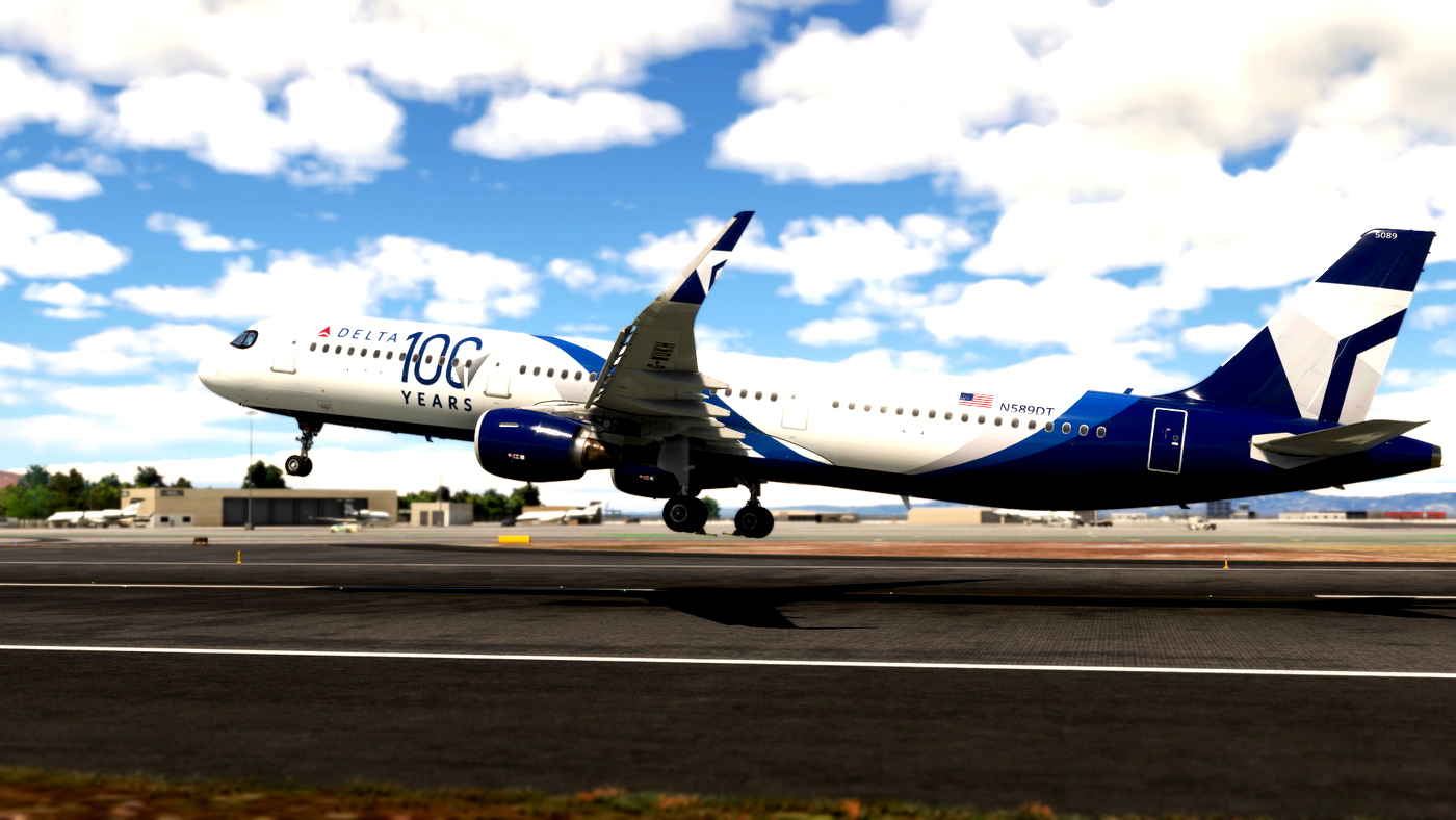 Delta "100 Years" | N589DT | Fenix A321 CFM SL | 4K for Microsoft ...