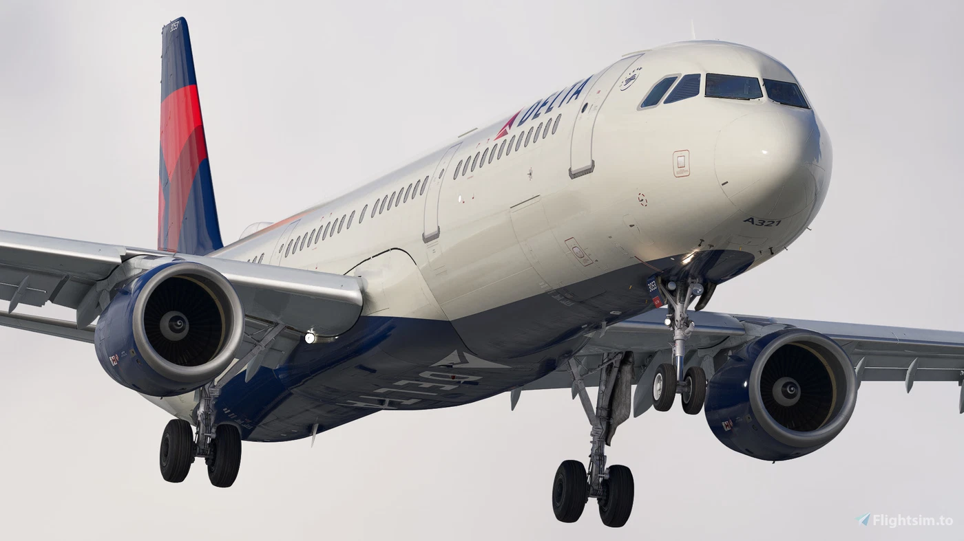 Delta Air Lines | Pack | w/Cabin | Fenixsim A321SL for Microsoft Flight ...
