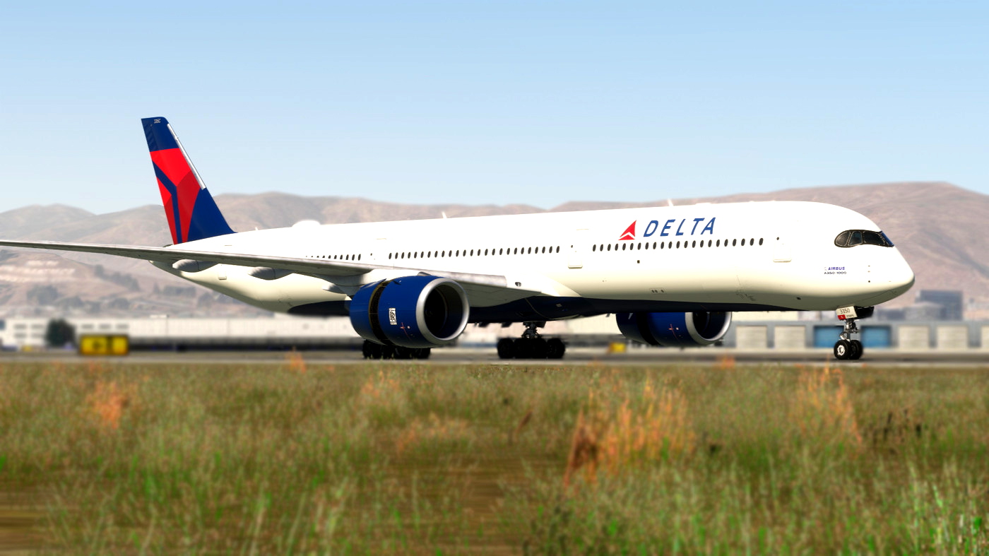 Delta Air Lines Airbus A350-1000 [Fictional for Now] 对于 Microsoft ...