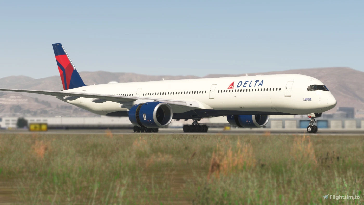 Delta Air Lines Airbus A350-1000 [Fictional for Now] voor Microsoft ...