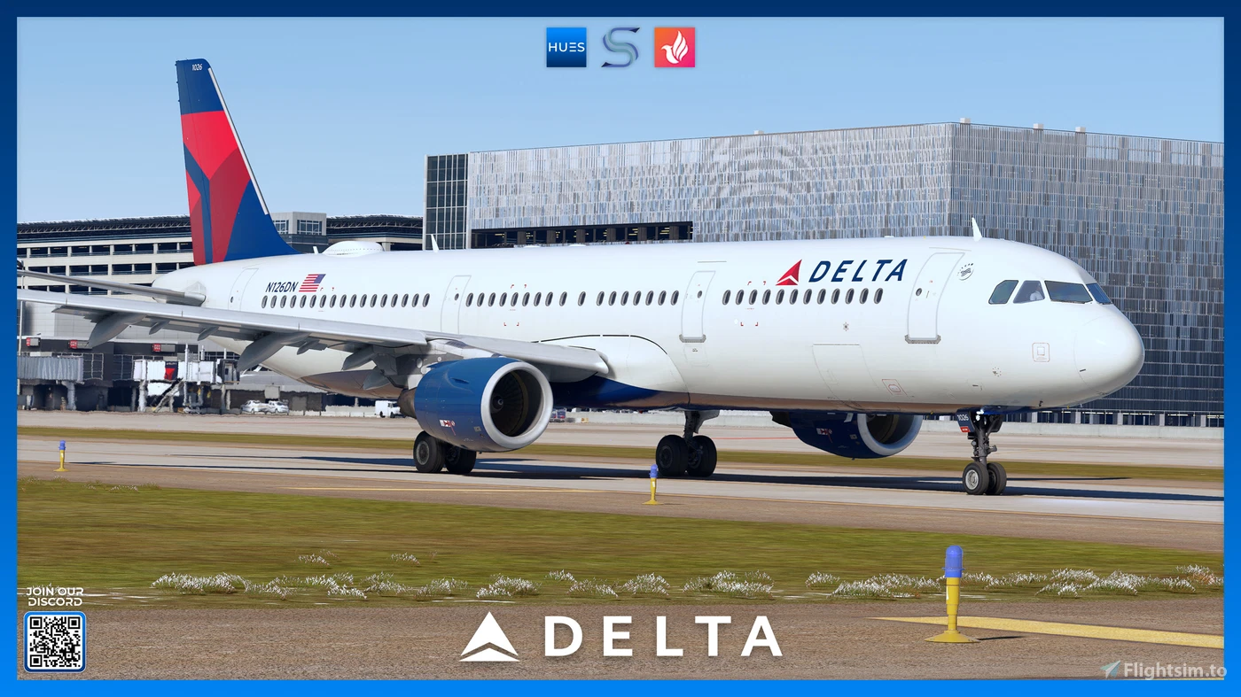 Delta Air Lines Livery Pack | Fenix A321 | 8K & 4K pro Microsoft Flight ...