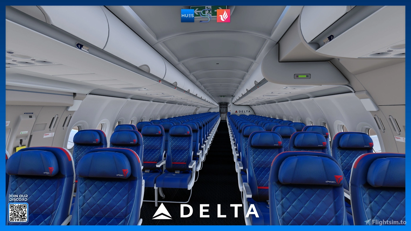 Delta Air Lines Livery Pack | Fenix A321 | 8K & 4K for Microsoft Flight ...