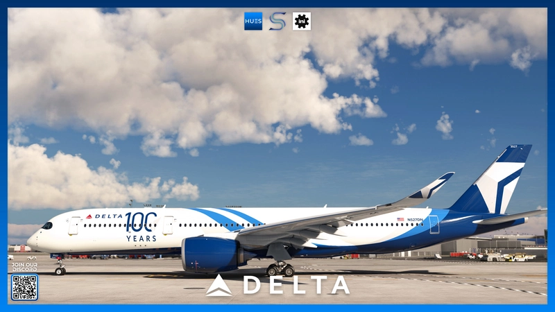 Delta Air Lines N527DN '100 Years' w/ Cabin | iniBuilds A350 | Smart ...