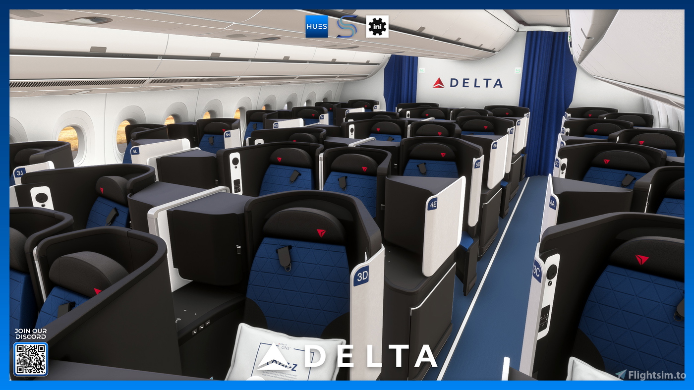 Delta Air Lines N527DN '100 Years' w/ Cabin | iniBuilds A350 | Smart ...