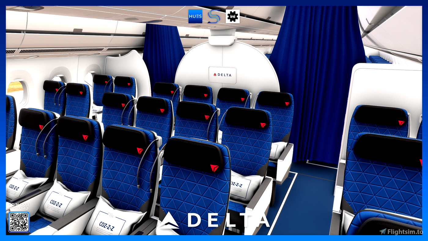Threads - Delta Air Lines N527DN '100 Years' w/ Cabin | iniBuilds A350 ...