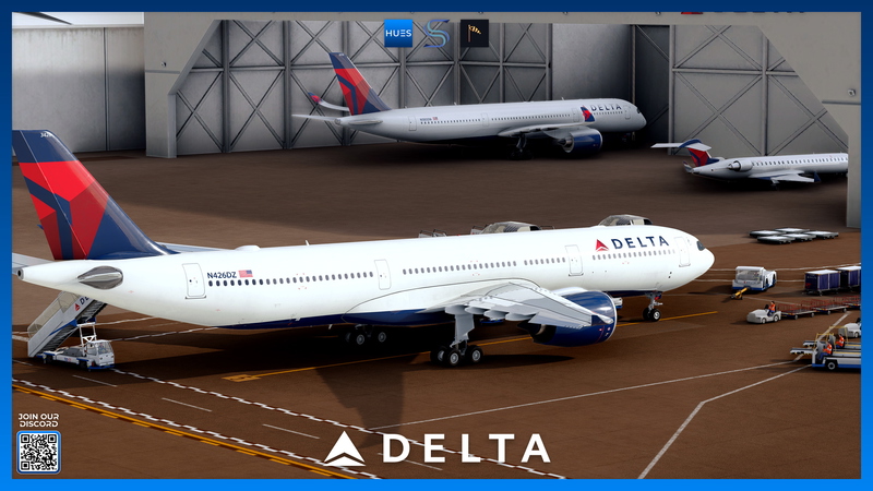 Delta Air Lines Fleet Pack | Headwind A330NEO | 8K & 4K for Microsoft ...
