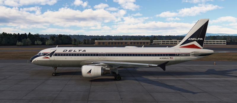 Delta Airlines (Retro Livery) 8K | Fictional | Requested for Microsoft ...