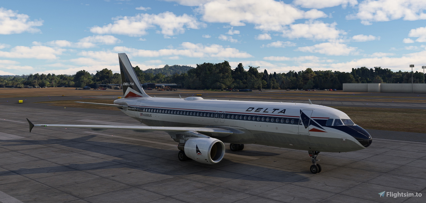 Delta Airlines (Retro Livery) 8K | Fictional | Requested for Microsoft ...