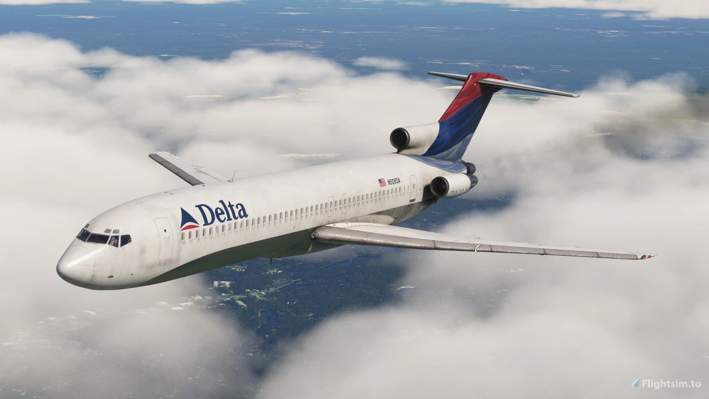 Delta ("Colors in Motion" / "Wavy Gravy" - N508DA) - FlightSim Studio ...