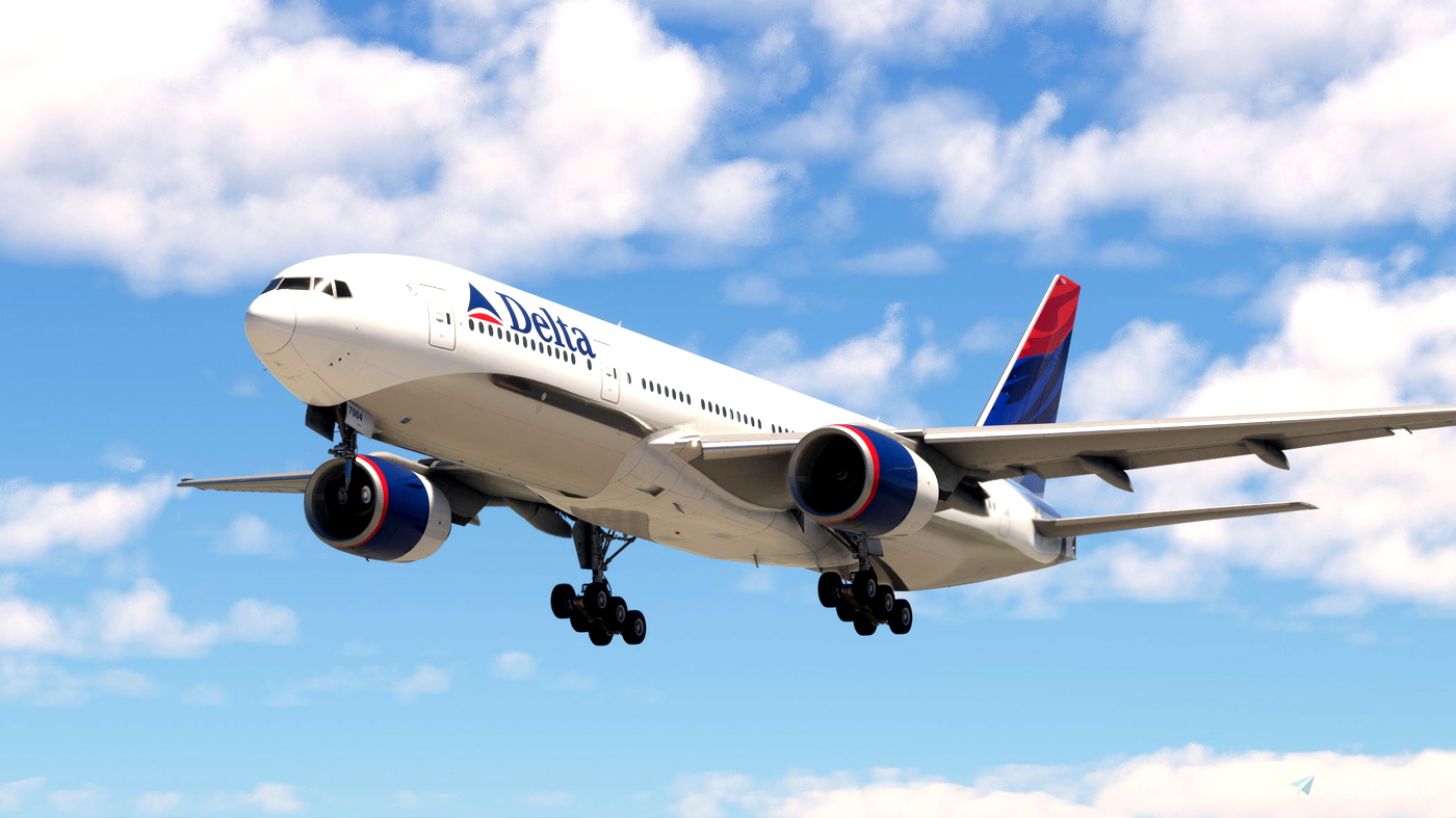 Threads - Delta ("Colors In Motion" / "Wavy Gravy" - N863DA) - PMDG 777 ...