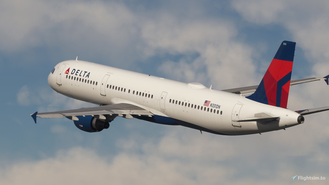 Delta (N331DN - "Fictional") - Fenix A321 for Microsoft Flight ...