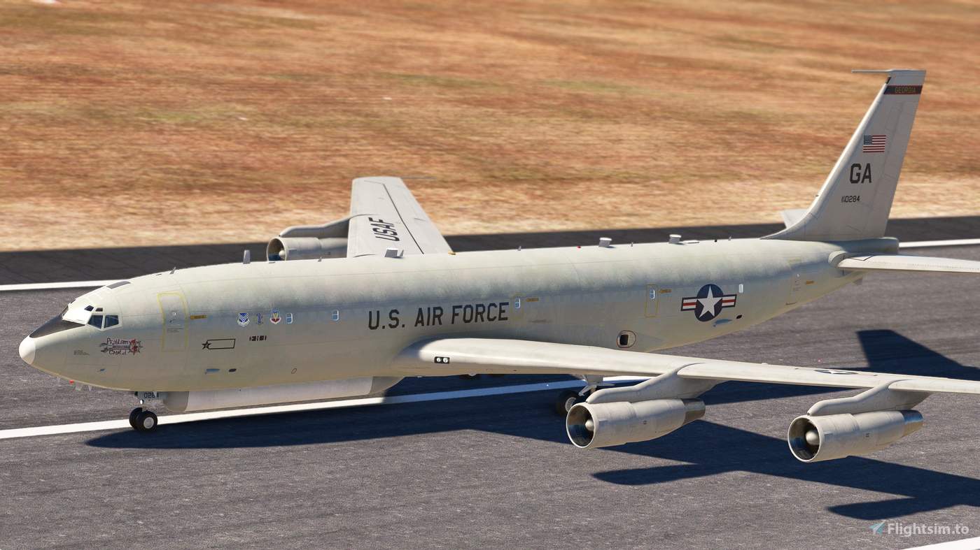 'Problem Child' 94-0284 - Delta Simulation E-8 JSTARS for Microsoft Flight Simulator | MSFS