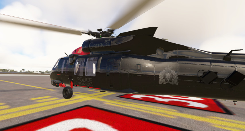 Delta Simulations UH-60 Livery - RCMP Canada (C-FHKS) for Microsoft ...