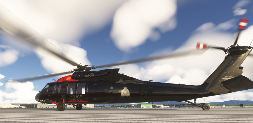 Delta Simulations UH-60 Livery - RCMP Canada (C-FHKS) for Microsoft ...