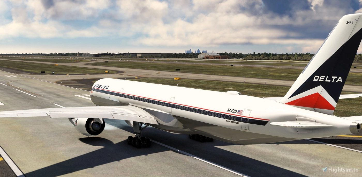 Delta Widget A350-1000 (Fictional) for Microsoft Flight Simulator | MSFS