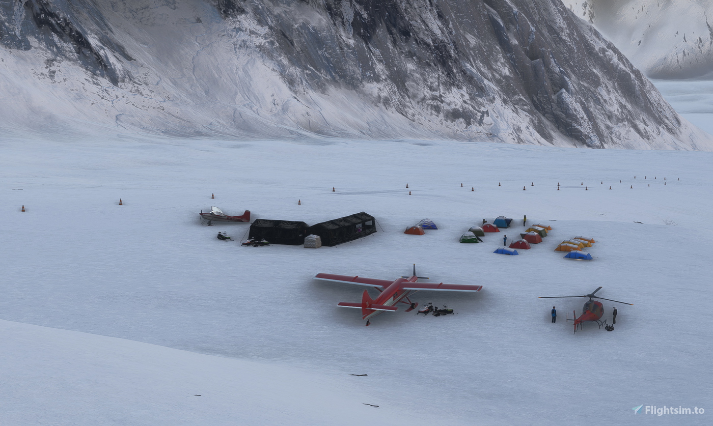 Denali Base Camp para Microsoft Flight Simulator | MSFS
