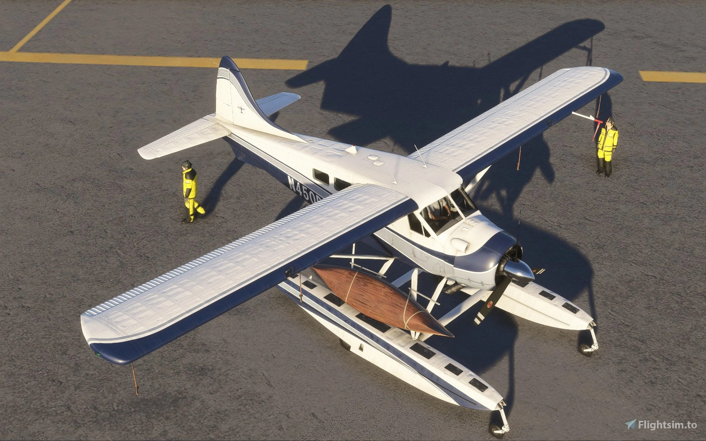DHC-2 Beaver N450DM for Microsoft Flight Simulator | MSFS