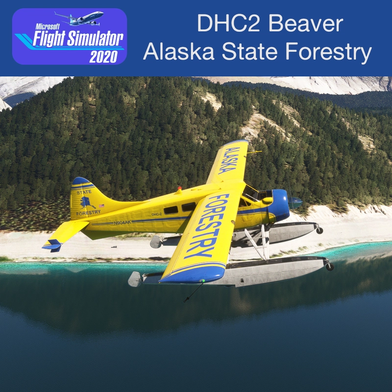 Havilland DHC-2 Beaver Liveries for Microsoft Flight Simulator | MSFS