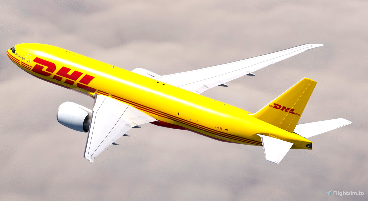 Threads - DHL AeroLogic [Pack] | PMDG 777F for Microsoft Flight Simulator | MSFS