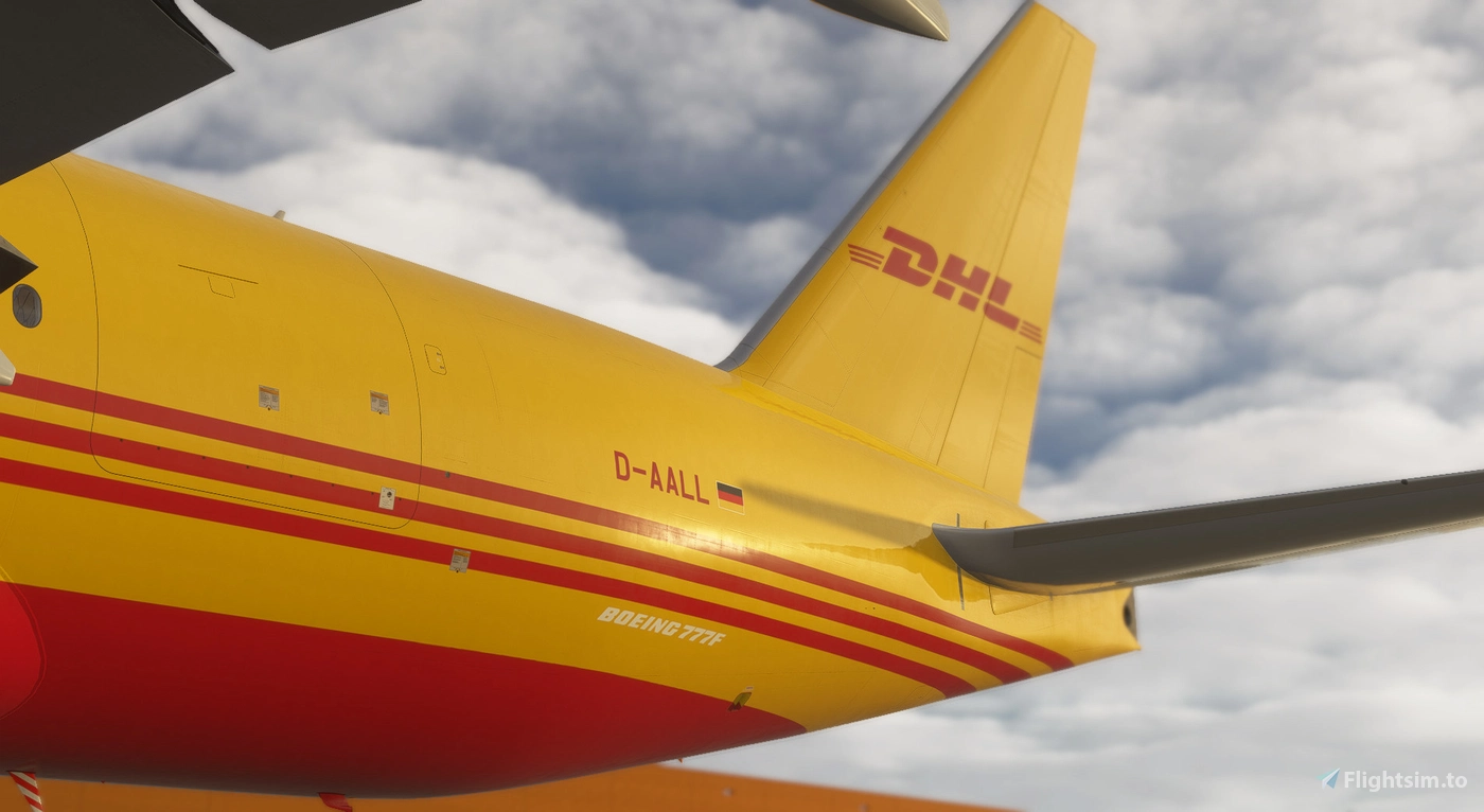 DHL AeroLogic [Pack] | PMDG 777F for Microsoft Flight Simulator | MSFS