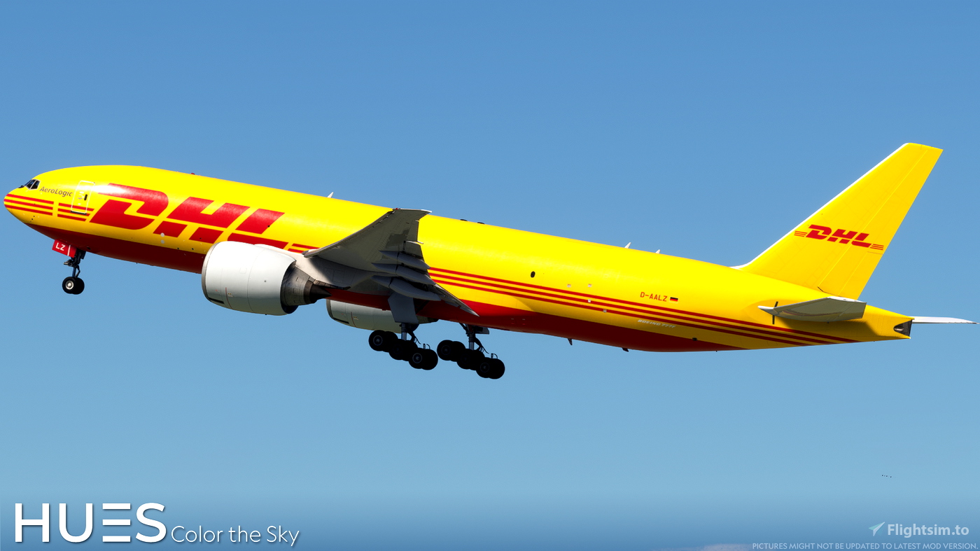 Threads - DHL AeroLogic [Pack] | PMDG 777F for Microsoft Flight Simulator | MSFS