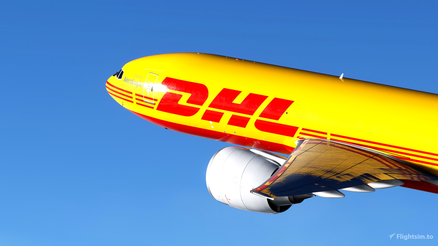 Threads - DHL Aerologic [Pack] PMDG B777F for Microsoft Flight Simulator | MSFS