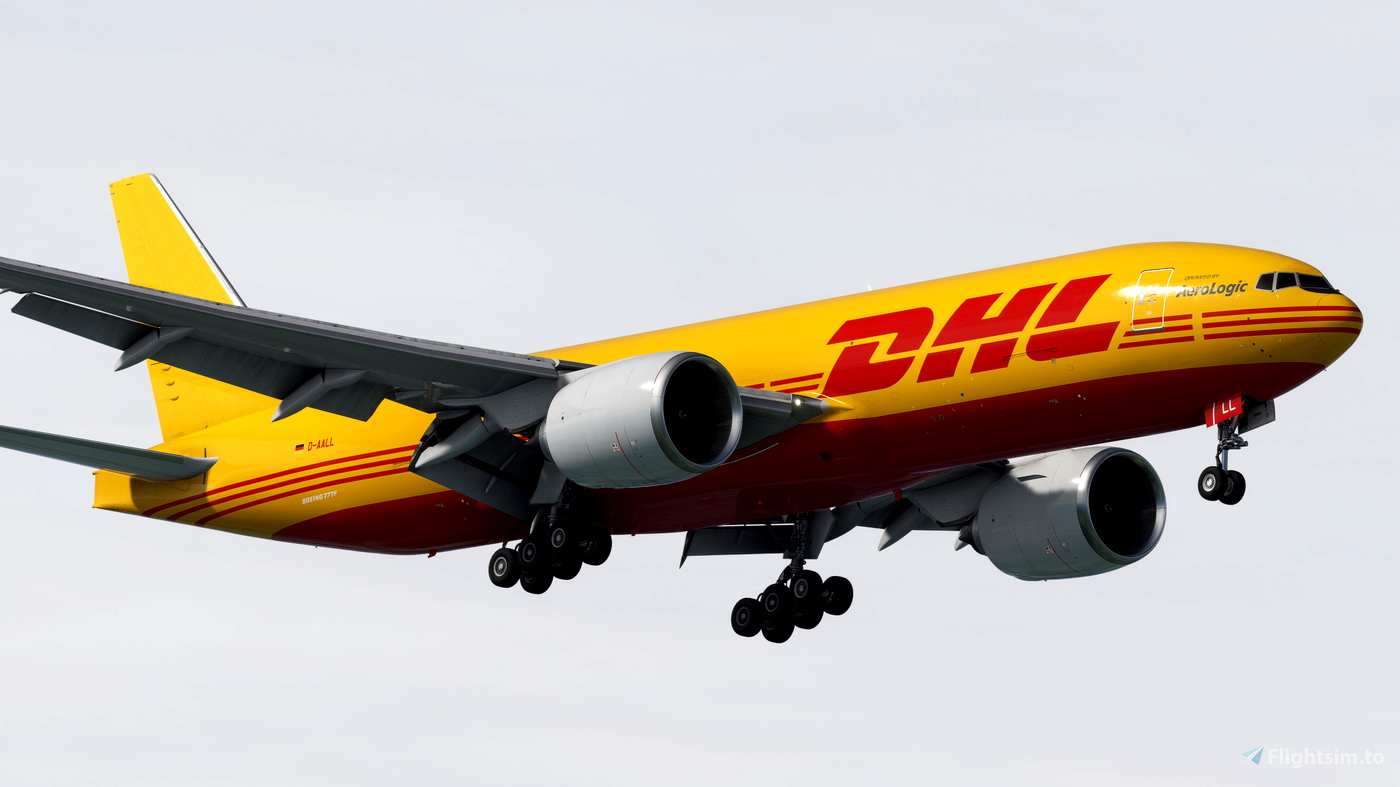 Threads - DHL Aerologic [Pack] PMDG B777F für Microsoft Flight Simulator | MSFS