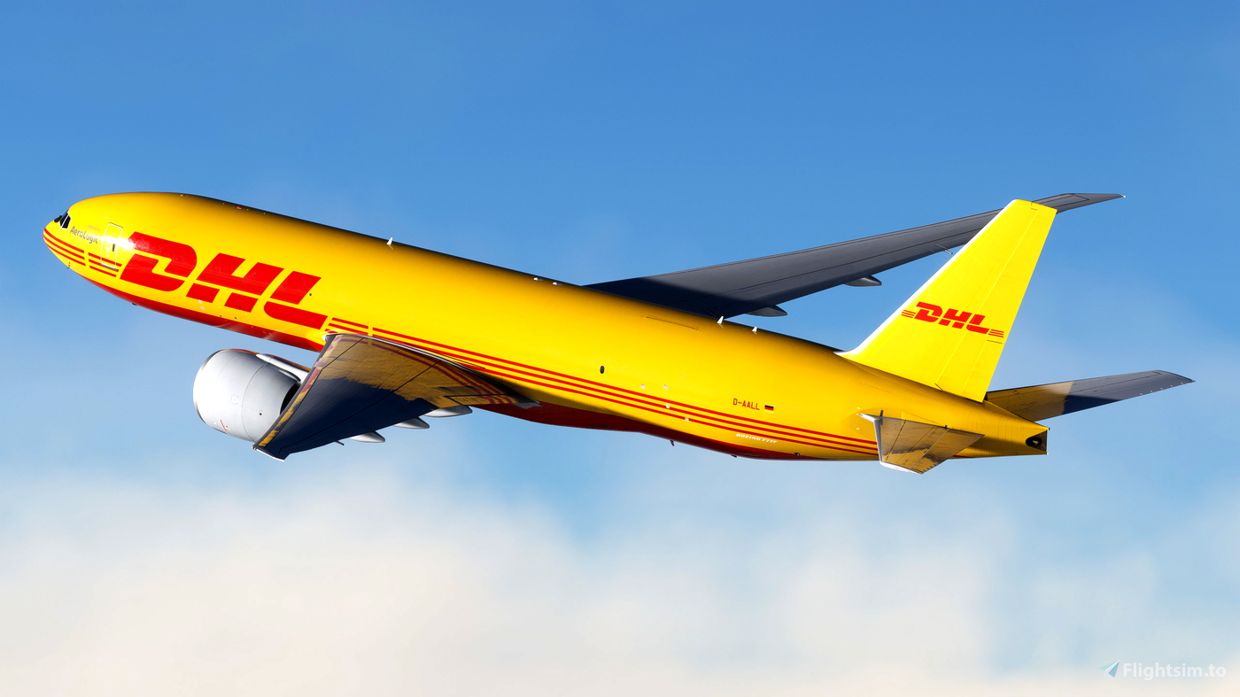 Threads - DHL Aerologic [Pack] PMDG B777F for Microsoft Flight Simulator | MSFS