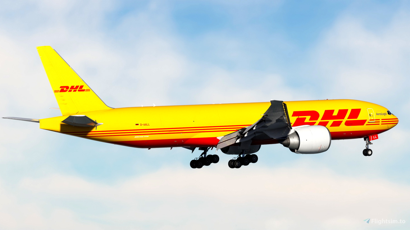DHL Aerologic [Pack] PMDG B777F for Microsoft Flight Simulator | Feed