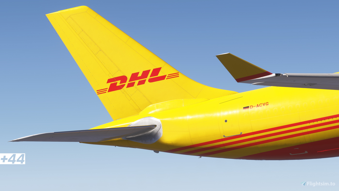 DHL (D-ACVG) iniBuilds A330-300P2F - 8K for Microsoft Flight Simulator | MSFS