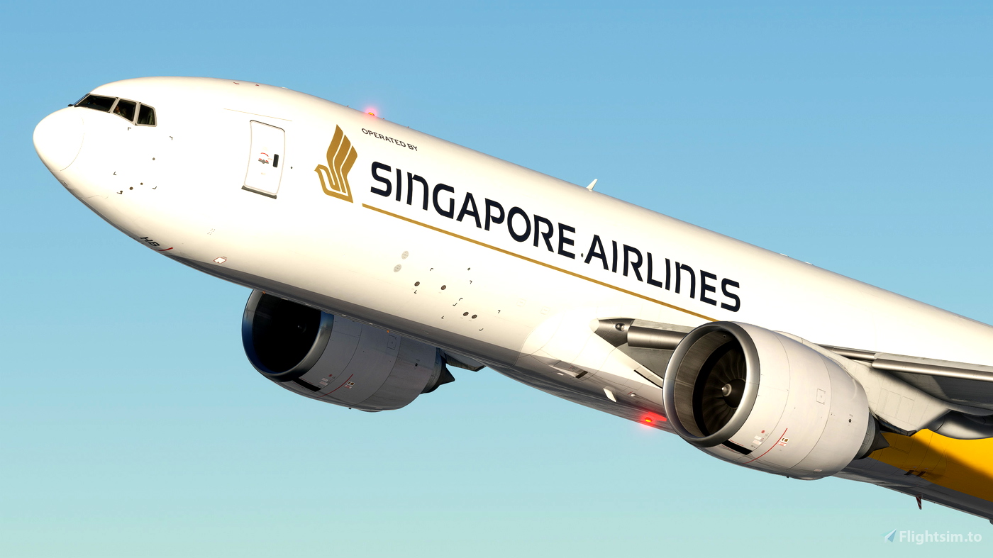 DHL Singapore Airlines [9V-DHB] PMDG B777F for Microsoft Flight ...