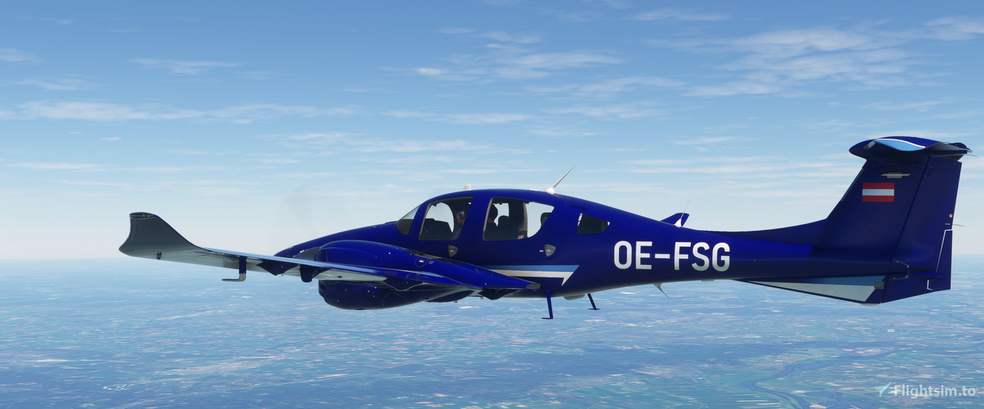 Diamond DA62 Premium Colours Pack for Microsoft Flight Simulator | MSFS