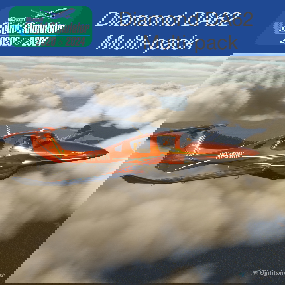 Diamond DA62 Multi-pack pour Microsoft Flight Simulator | MSFS