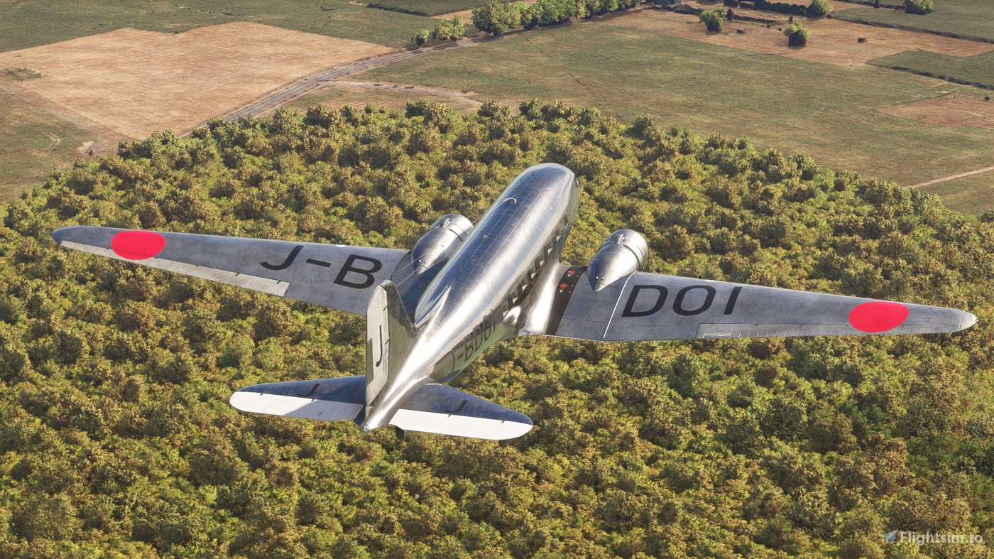 Douglas DC-3 (L2D1) | Imperial Japanese Airways | J-BDOI "Sakura" for ...