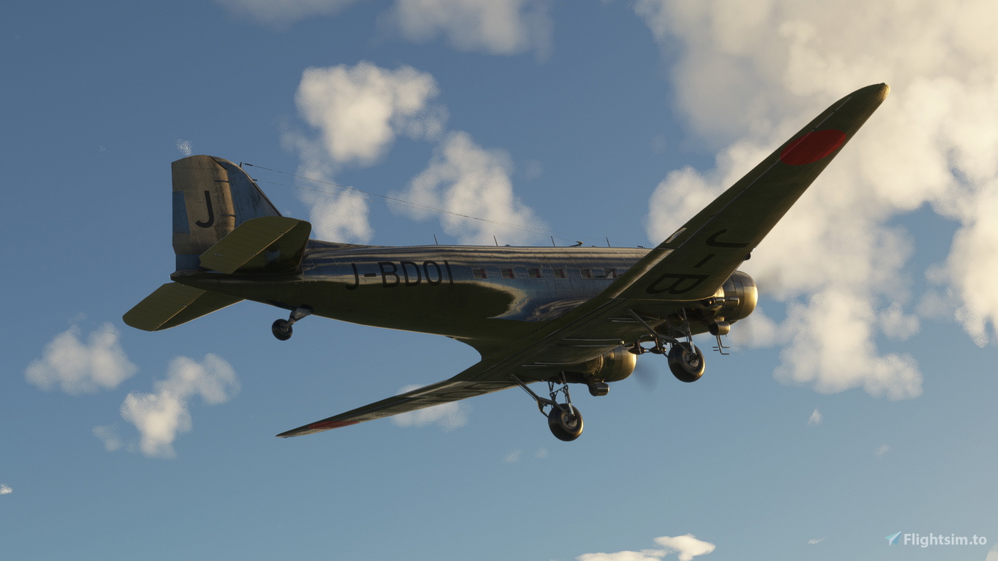 Douglas DC-3 (L2D1) | Imperial Japanese Airways | J-BDOI "Sakura" for ...