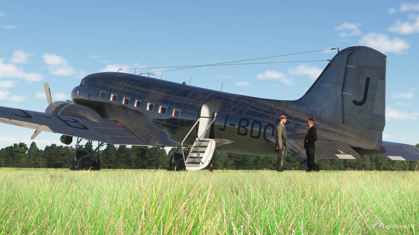 Douglas DC-3 (L2D1) | Imperial Japanese Airways | J-BDOI "Sakura" for ...