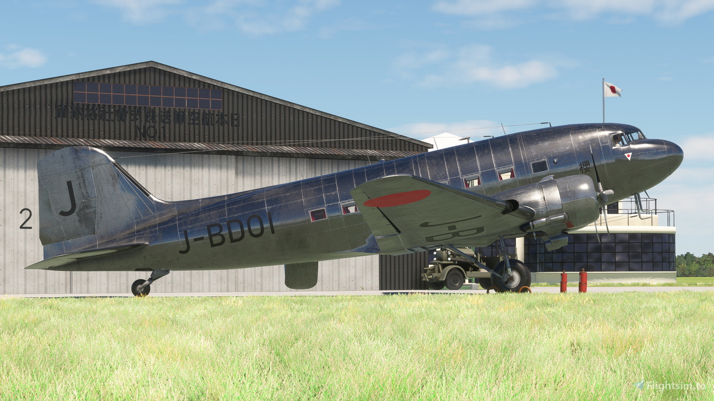 Douglas DC-3 (L2D1) | Imperial Japanese Airways | J-BDOI "Sakura" for ...