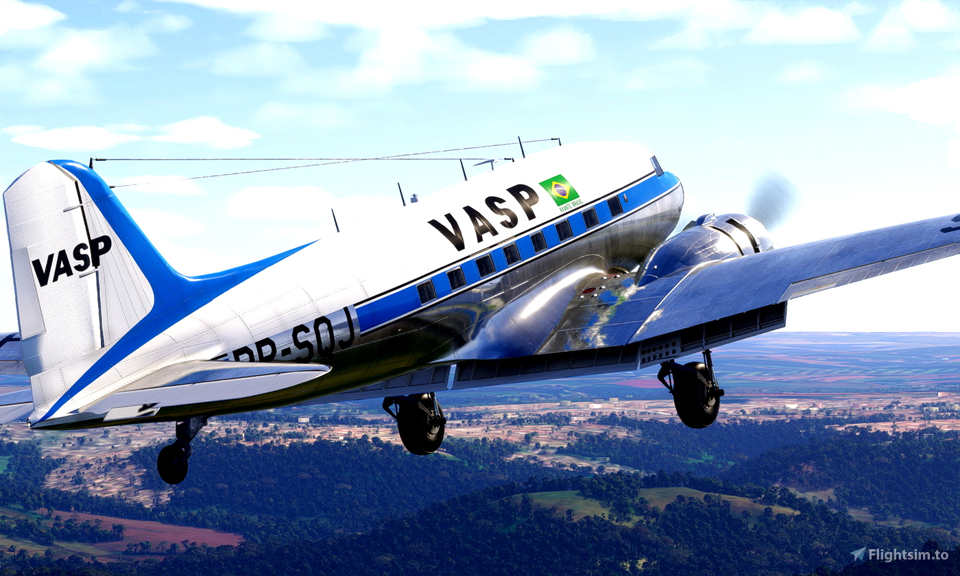 Threads - Douglas DC-3 - Vasp for Microsoft Flight Simulator | MSFS