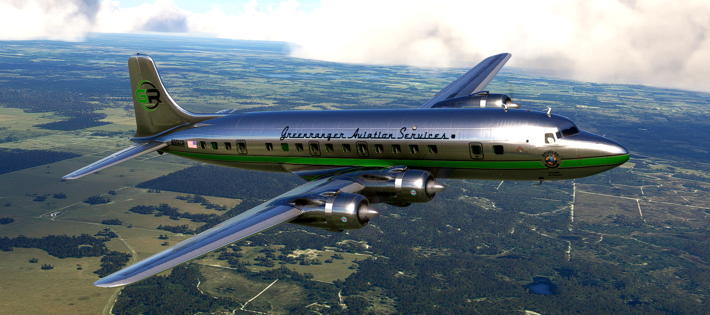 Douglas DC6 Greenranger Aviation for Microsoft Flight Simulator | Feed
