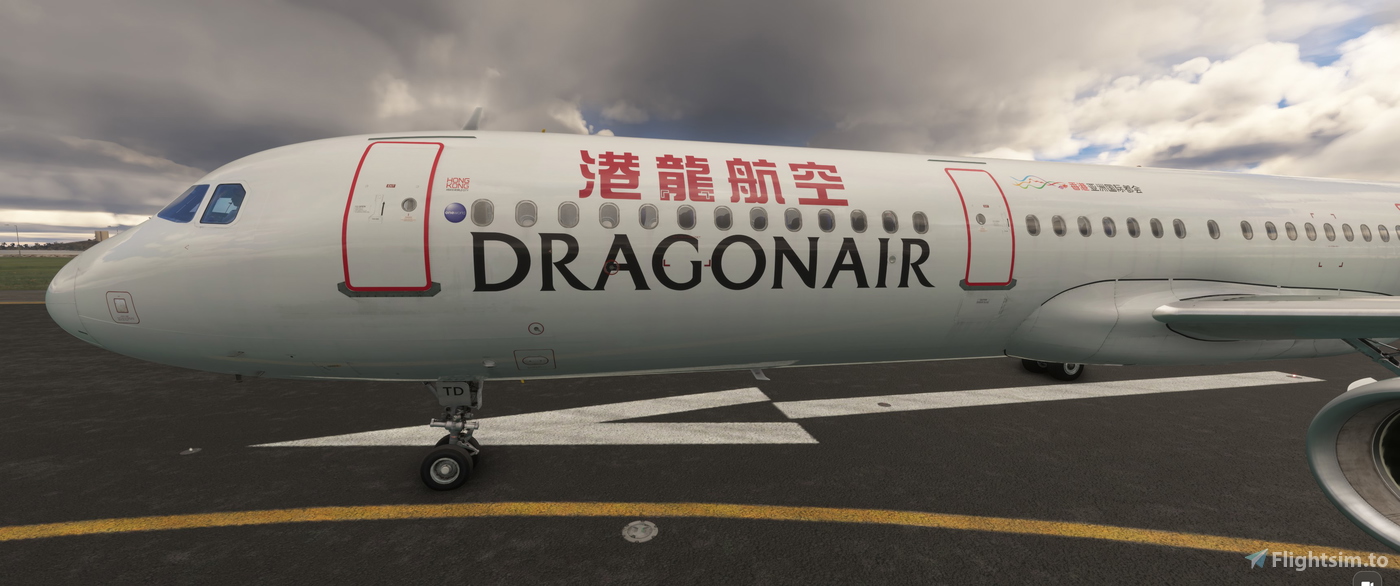 Dragonair (B-HTD) | Fenixsim A321 for Microsoft Flight Simulator | MSFS