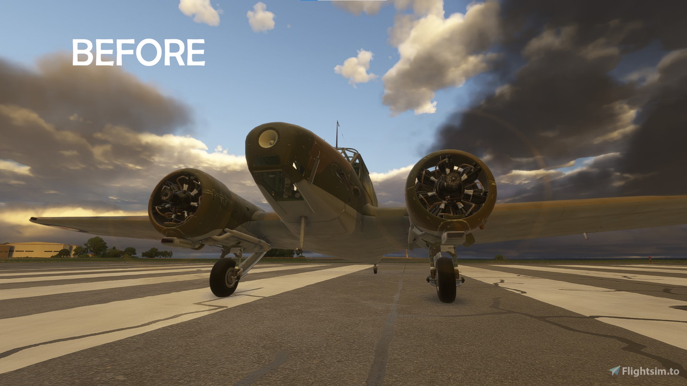 DSD Simulations Avro Anson MKI Improvement mod pro Microsoft Flight ...